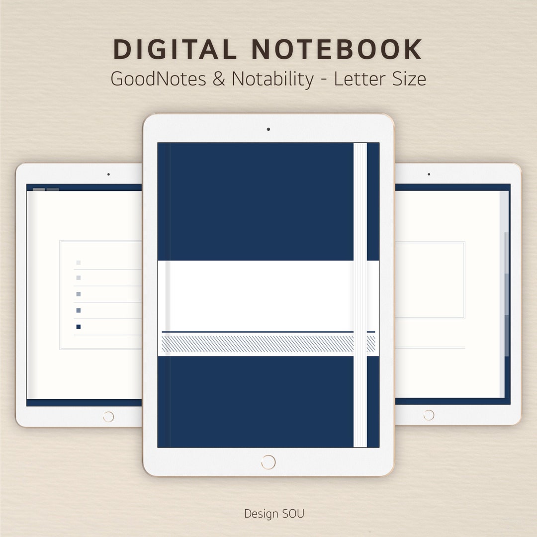 Digital Notebook Digital Journal, Notebook, Planner Goodnote Notability ...