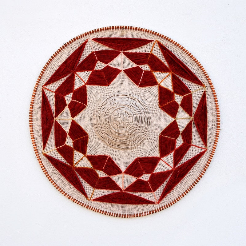 Red Wall Hanging - Etsy