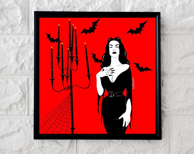 Vampira Print - Etsy
