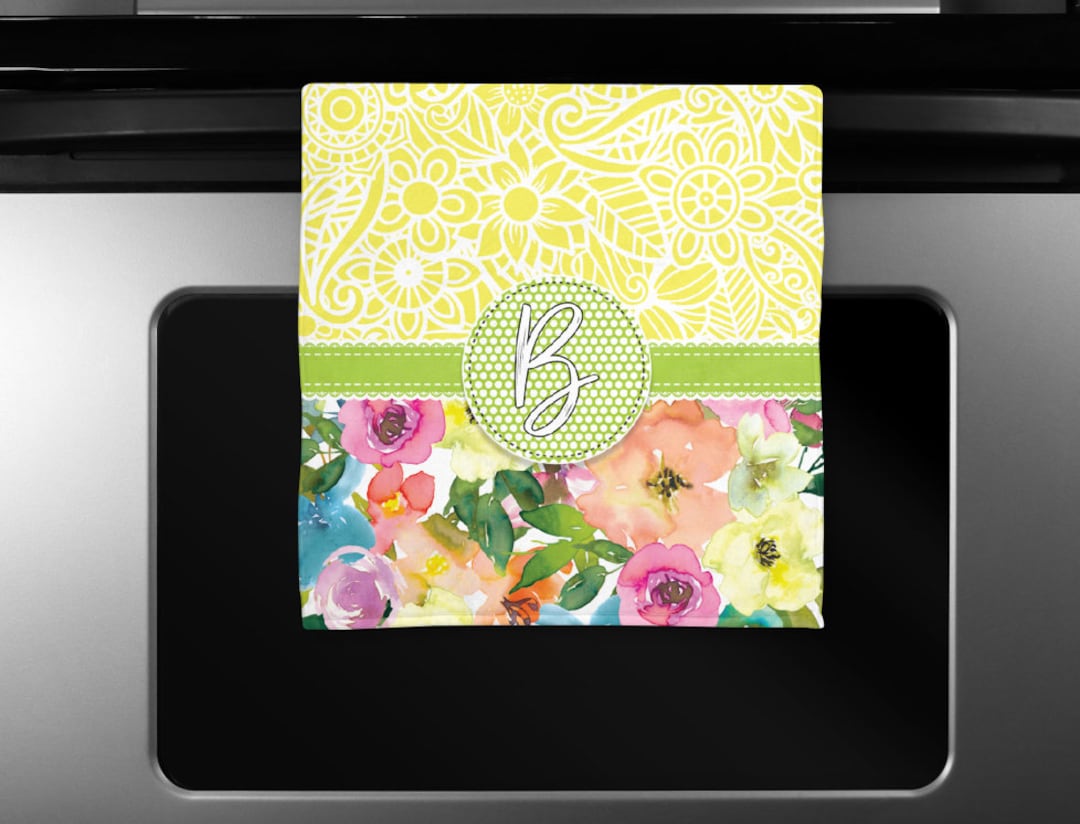 Yellow Spring Floral Towel PNG Digital Design for Sublimation - Etsy