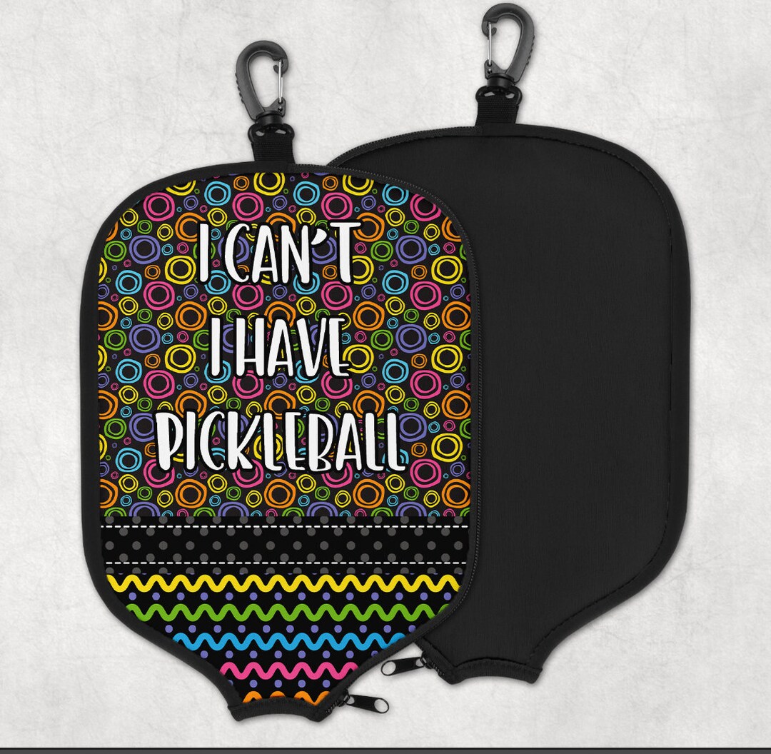 Rainbow Pickleball Paddle Cover PNG Digital Design for Sublimation - Etsy