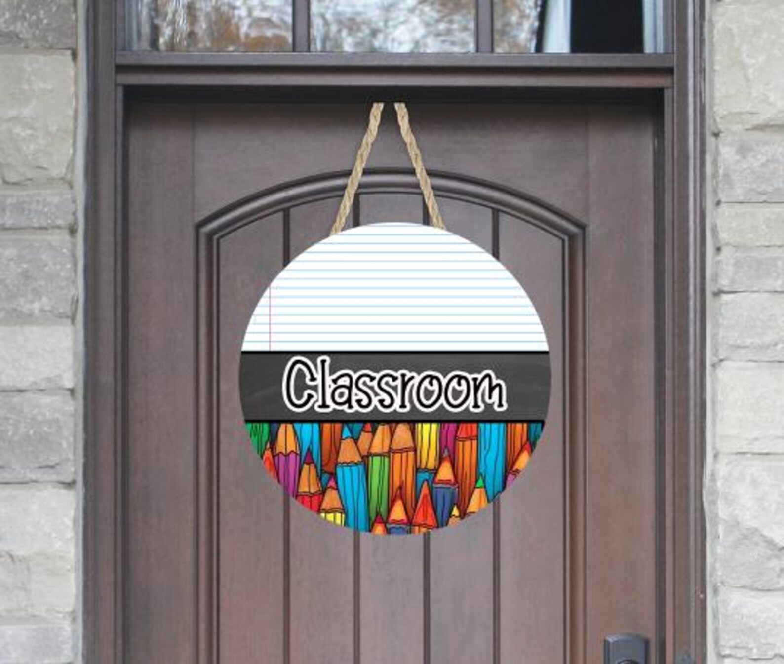 Teacher Classroom Door Hanger PNG Digital Design for Sublimation - Etsy