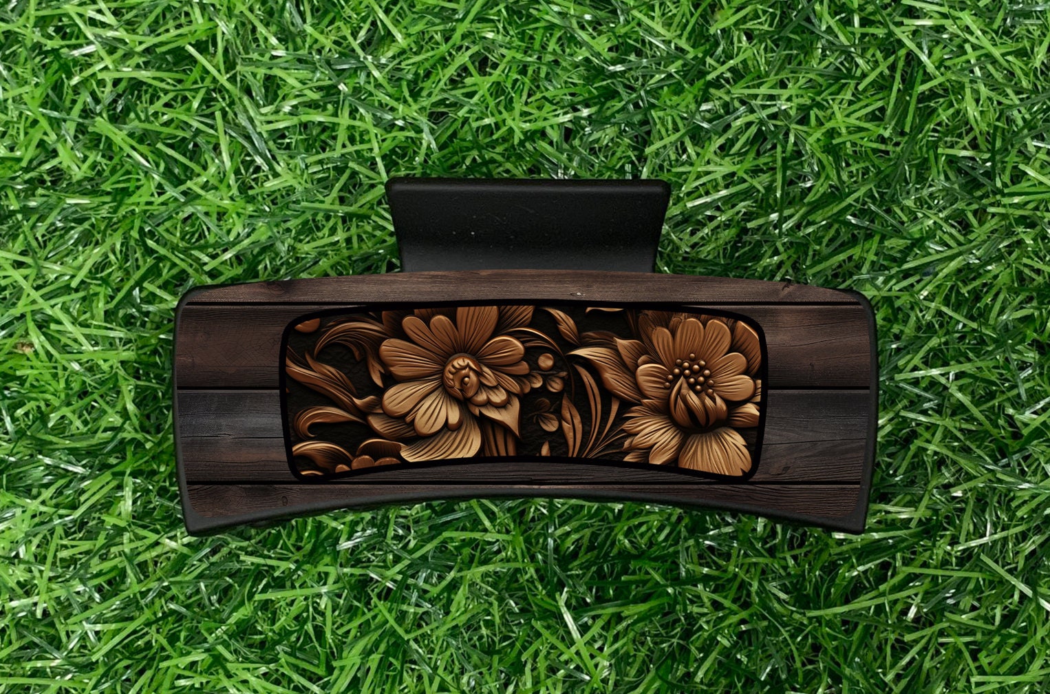 Brown Carved Wood Claw Clip PNG Digital Design for Sublimation - Etsy