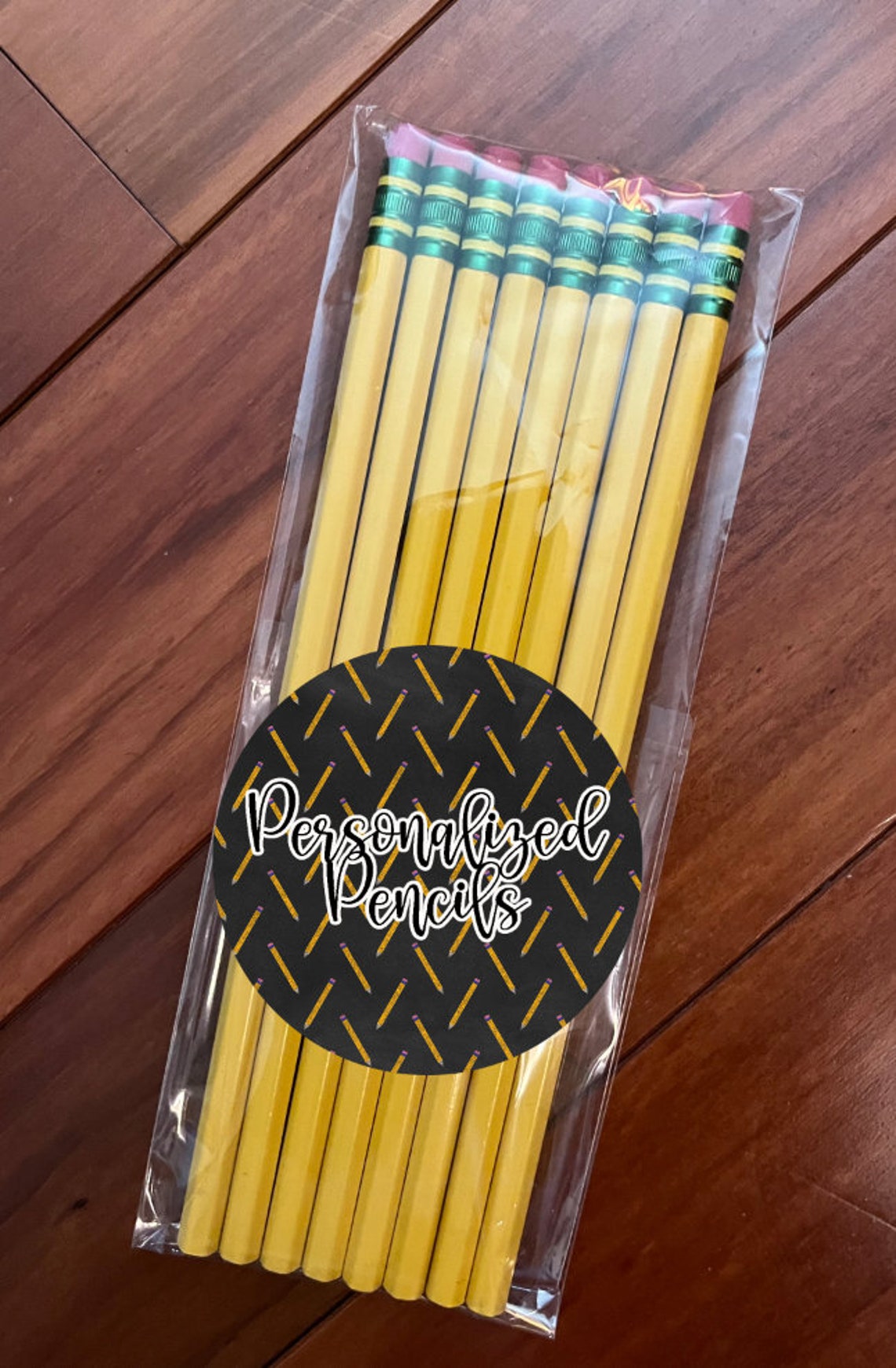 Personalized Pencil Pack Sticker PNG Digital Design for Printing Your ...