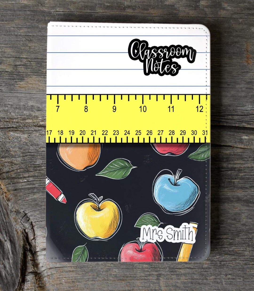 Teacher Notebook Journal JPEG Digital Design for Sublimation - Etsy