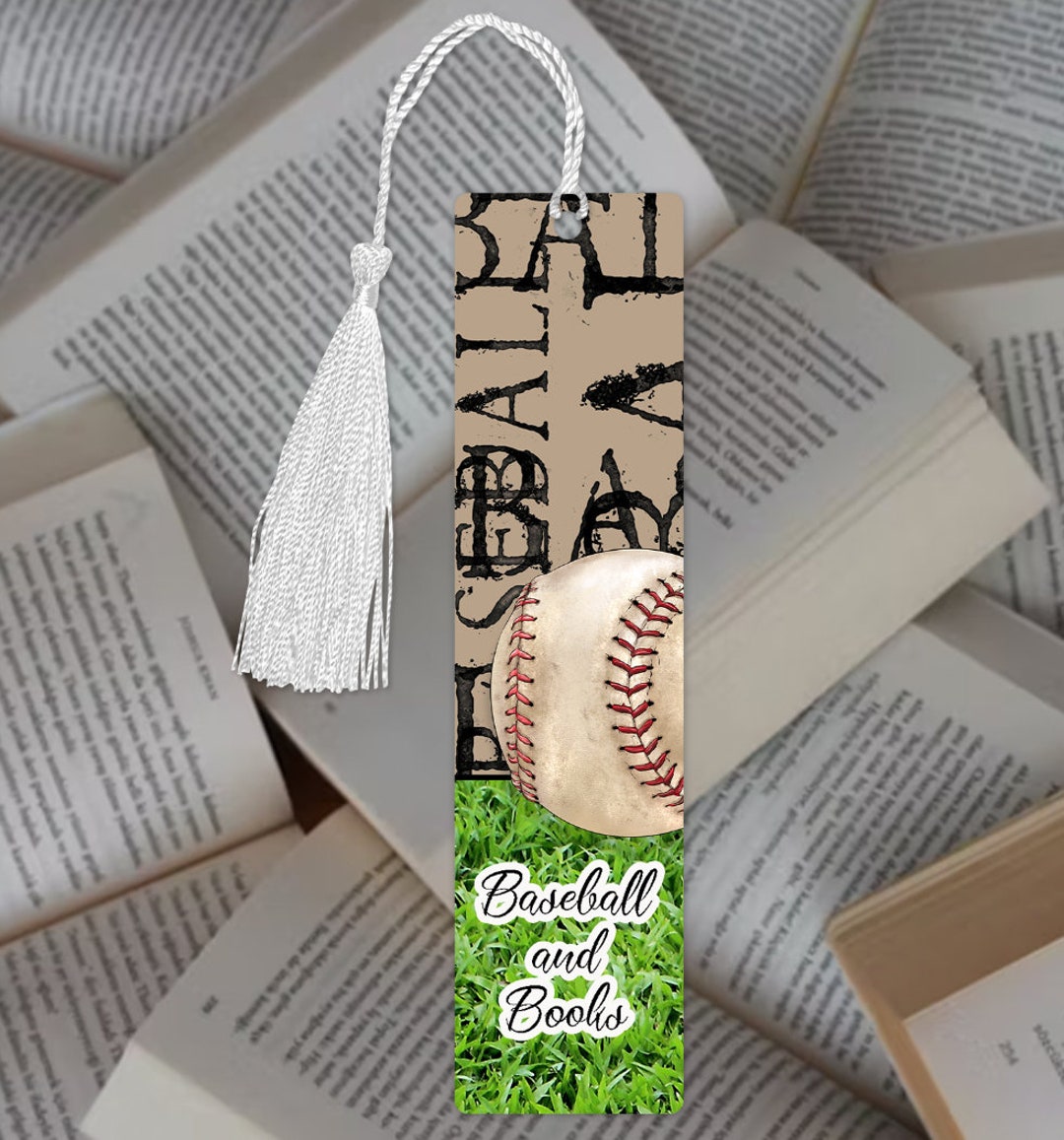 Baseball Bookmark PNG Digital Design for Sublimation - Etsy