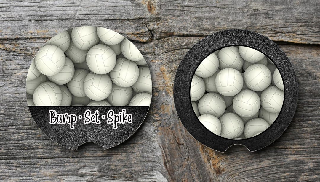 Volleyball Car Coaster PNG Digital Design for Sublimation - Etsy