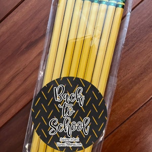 Personalized Pencil Pack Sticker PNG Digital Design for Printing Your ...