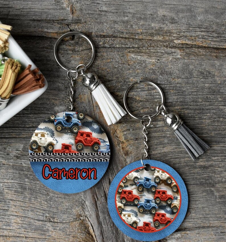 Truck Bag Tag Keychain PNG Digital Design for Sublimation - Etsy