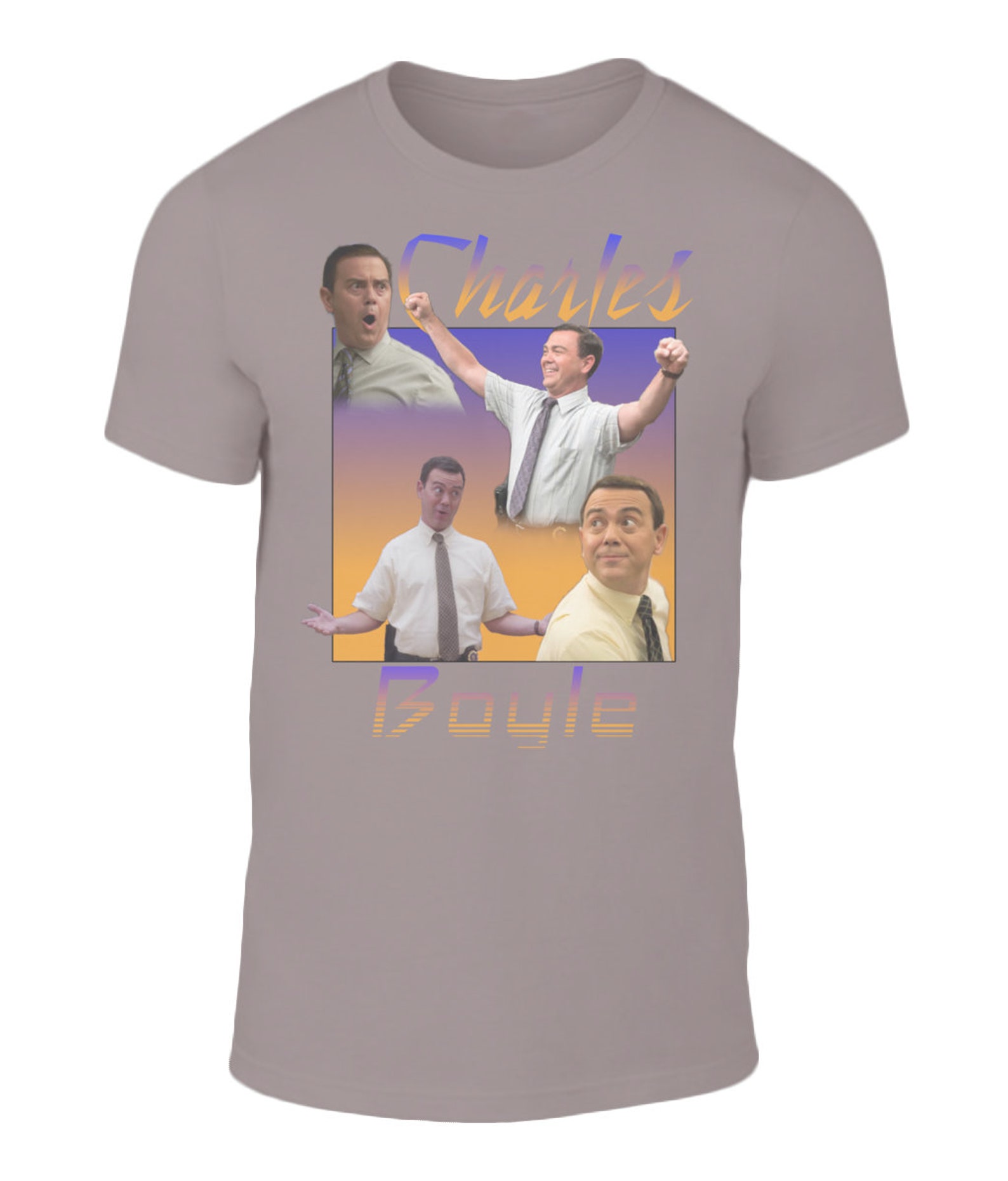 Brooklyn Nine Nine Charles Boyle Retro T-shirt - Etsy UK