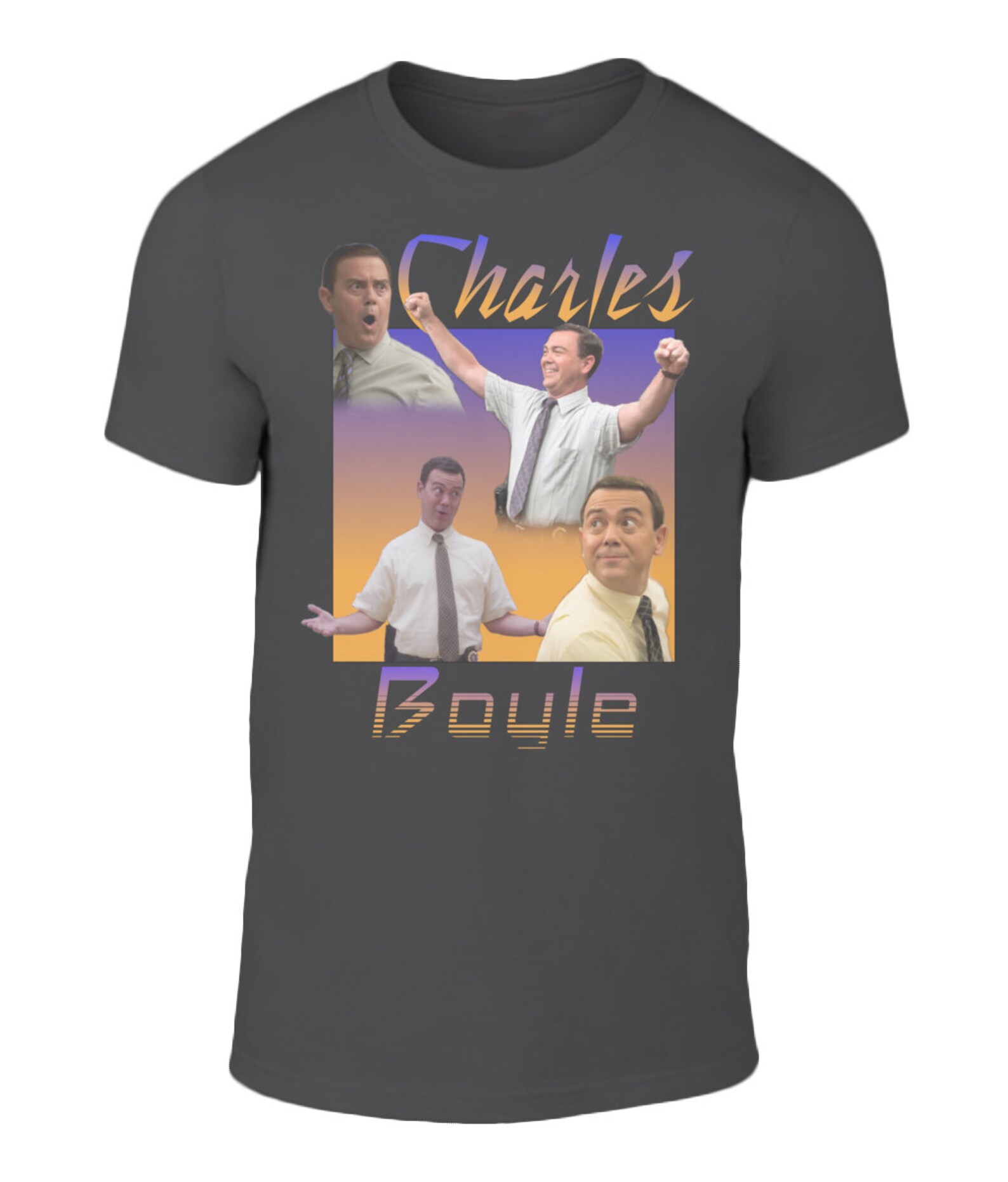 Brooklyn Nine Nine Charles Boyle Retro T-shirt - Etsy UK