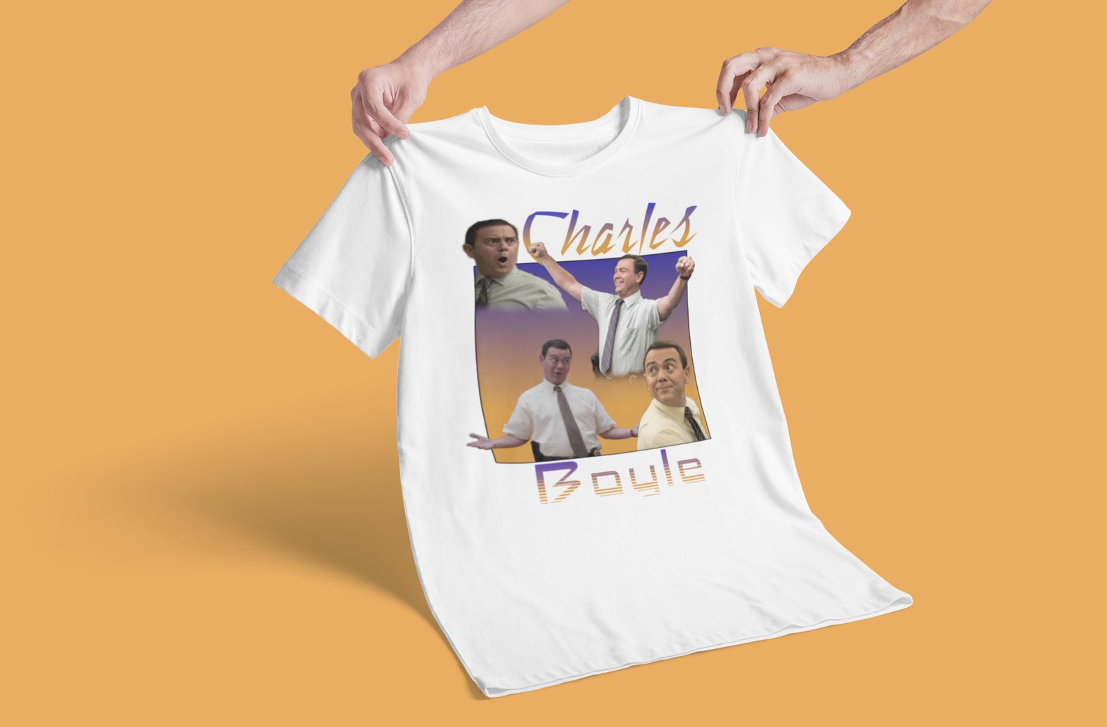 Brooklyn Nine Nine Charles Boyle Retro T-shirt - Etsy UK