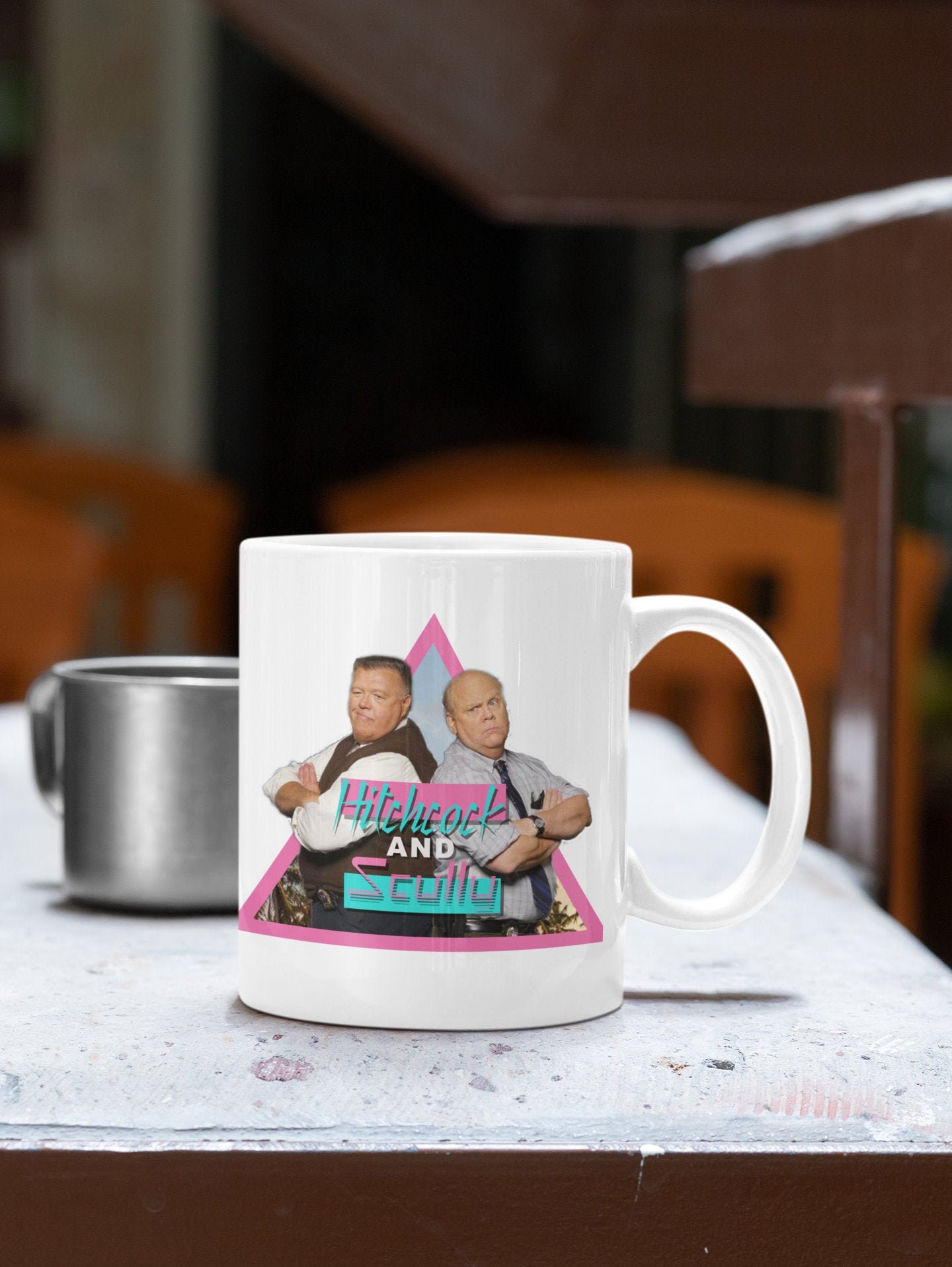 Brooklyn Nine Nine Hitchcock and Scully Retro 80's Inspired Mug ...