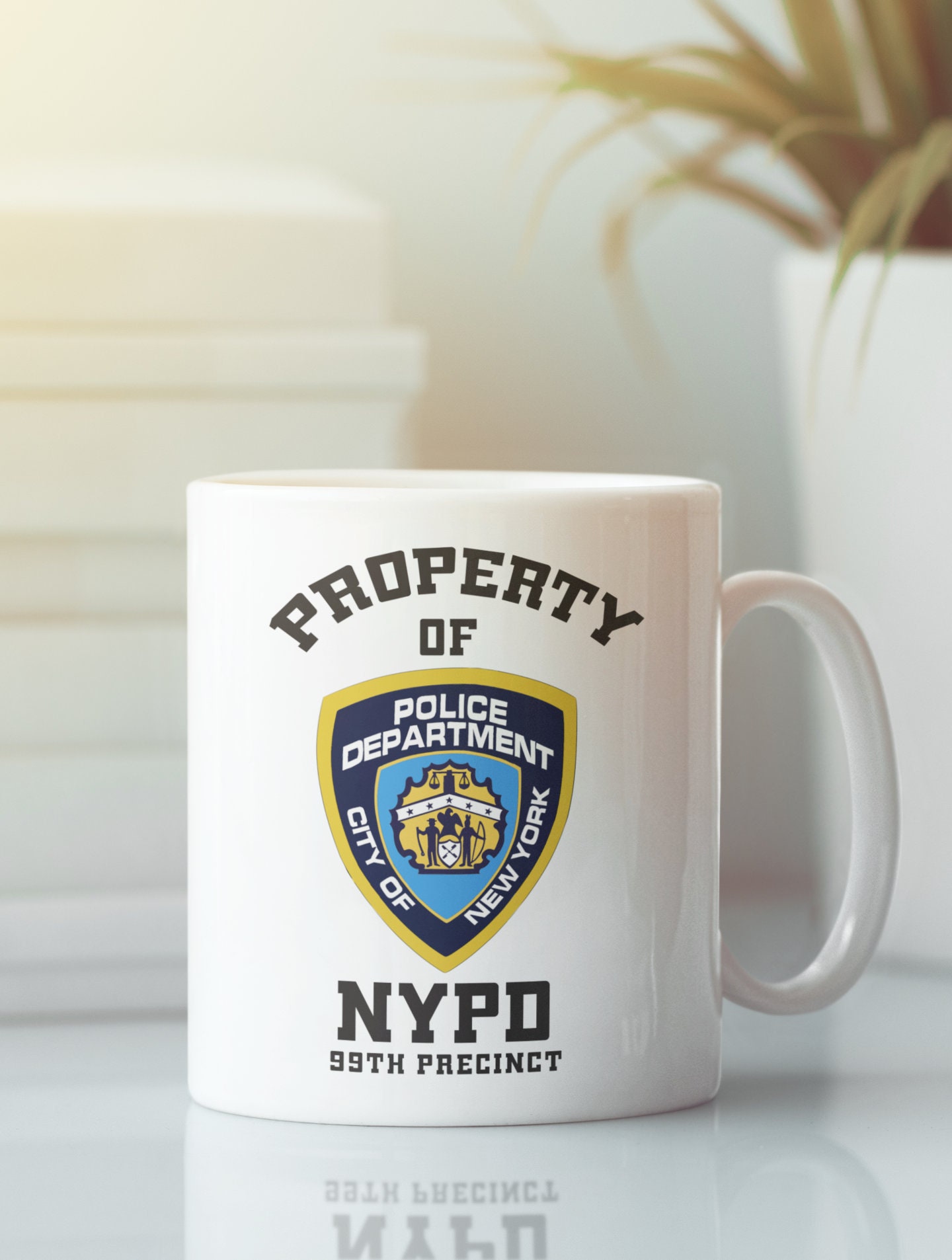 Brooklyn Nine Nine Property of the NYPD 99TH Precinct Mug Brooklyn 99 ...