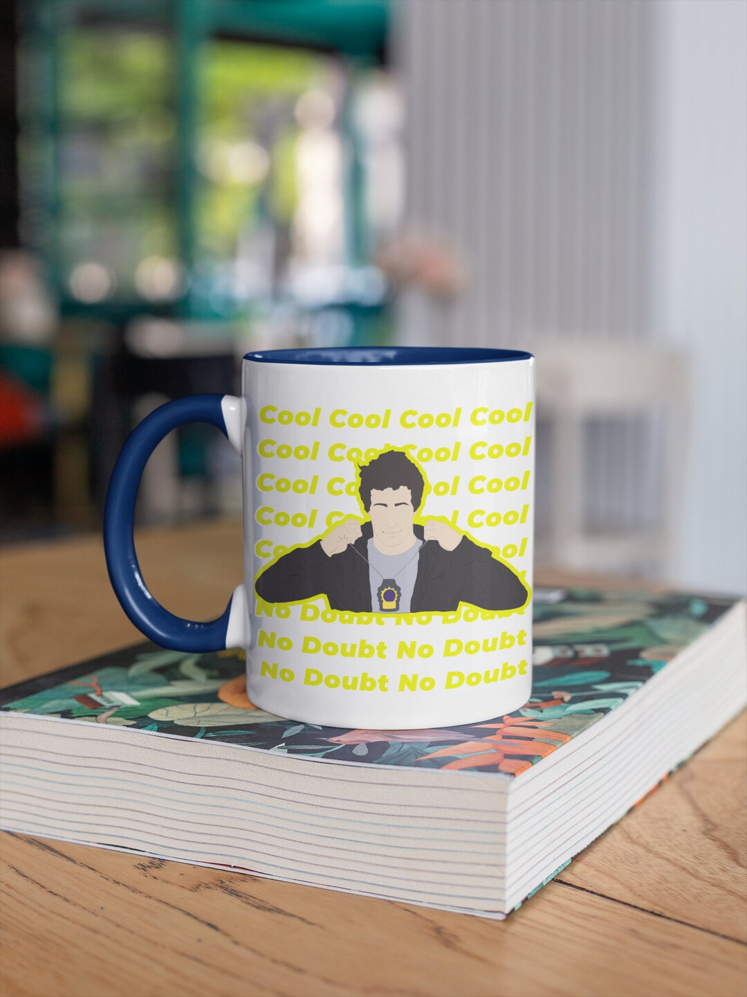 Brooklyn Nine Nine Jake Peralta "cool Cool Cool..." Funny Quote Mug Two ...