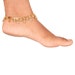 Traditional Gold Plated Thin String Anklet Handcrafted Payal/anklets ...