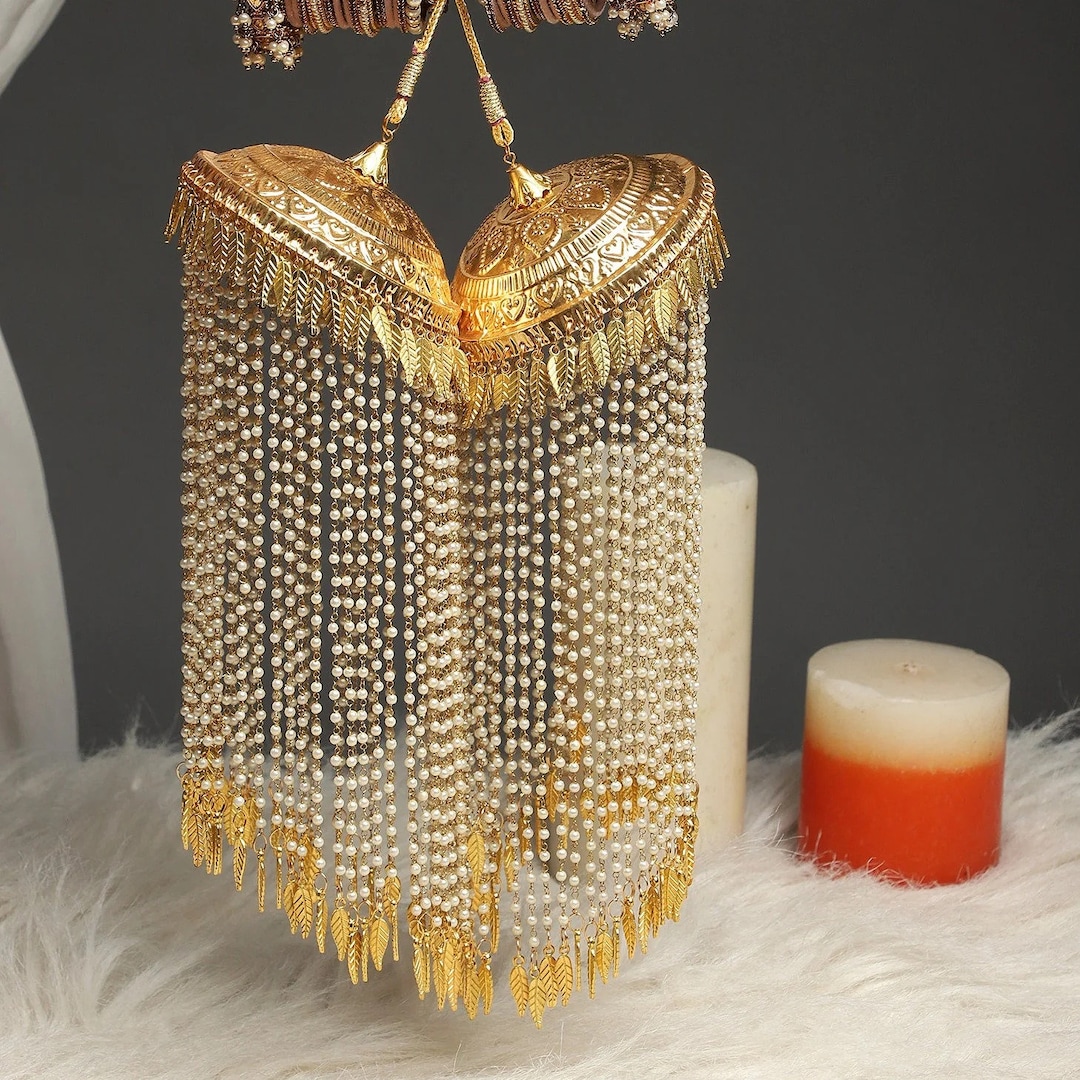 Punjabi Wedding Bridal Kalire Set, Kaleera, Indian Kalira, Golden ...