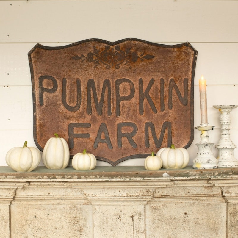 Pumpkin Sign - Etsy