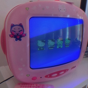 Y2K Kawaii Angel Cat Glitter Vinyl Sticker Waterproof - Etsy