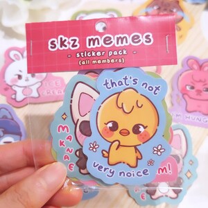 SKZ Meme Sticker Pack - Etsy