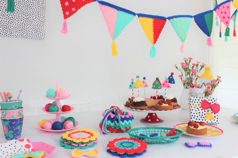 Yarn and Colors Crochet 5-in-1 Party Kit PDF Party Kit | Etsy