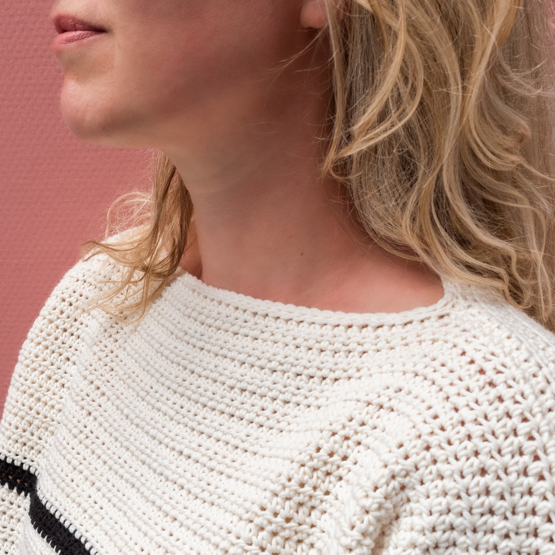 Yarn and Colors Crochet Sweater Pattern PDF Classic Jumper - Etsy