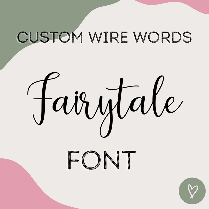 Wire Word - Etsy