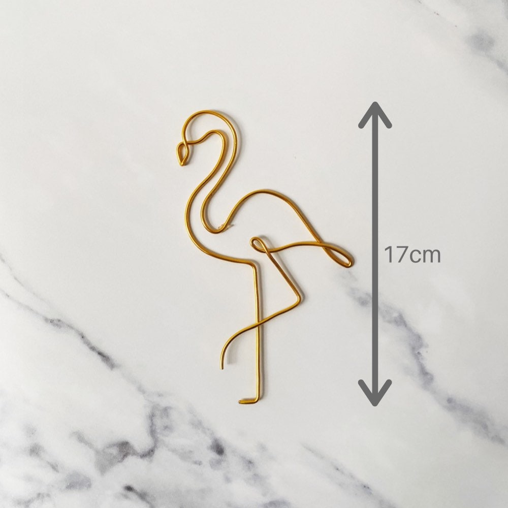 Wire Flamingo | Wire Words | Tropical | Home Decor - Etsy UK