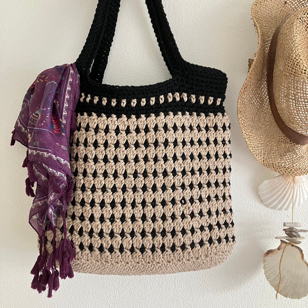Crochet Pattern Bag / Shopper / Tote MELLOW (pattern in English and ...