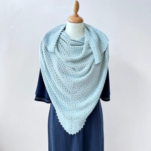 Crochet Pattern Scarf / Shawl / Wrap CLEO (pattern in English and Dutch ...