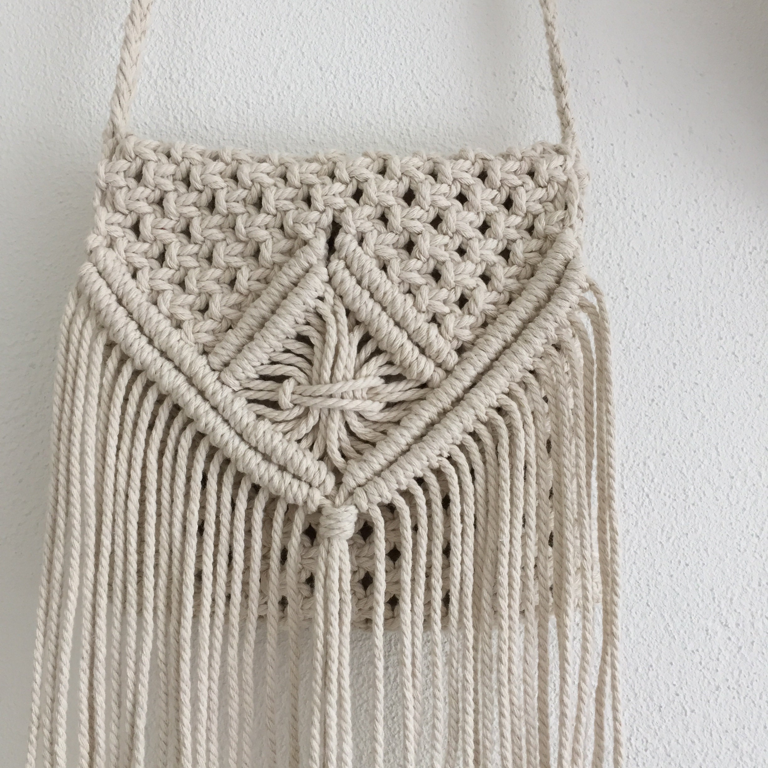 Boho Macrame Bag PIPPI (macrame Pattern in English and Dutch) - Etsy