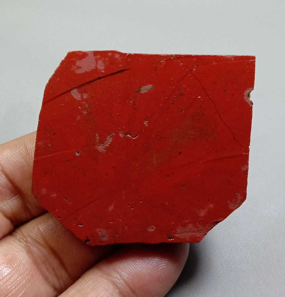 Roter Jaspis Rote Jaspisplatte Jaspis Rohstein - Etsy.de