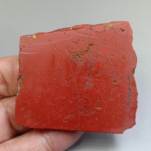 Red Jasper - Red Jasper Slab - Jasper Raw Stone Lapidary Slab ...