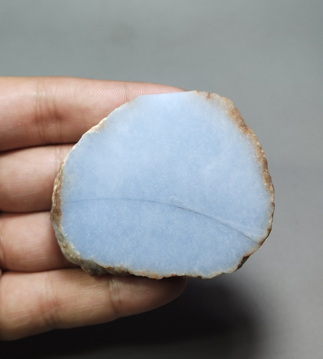 ANGELITE Genuine Raw Angelite Stone Raw Angelite Crystal - Etsy