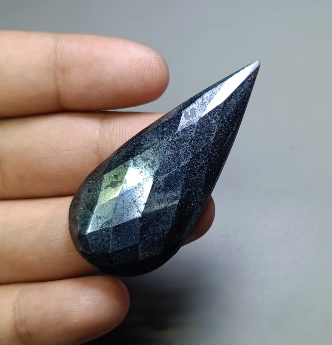 Hematite Hematite Gemstone Energy Crystal Hematite Energy Stone Faceted ...