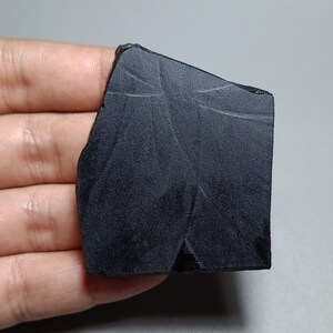 Obsidian Slab AAA Quality Black Obsidian Slab Grief Stone Lapidary Slab ...