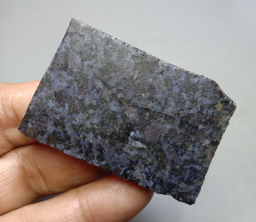 Mystic Merlinite Slab Indigo Gabbro Raw Lapidary Slab Rough - Etsy