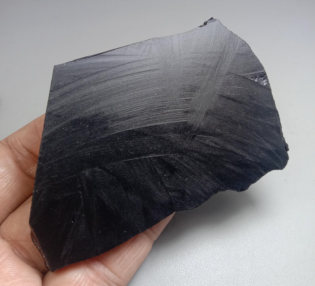 Black Onyx Slab AAA Quality Black Stone Slab Black Chalcedony Lapidary ...