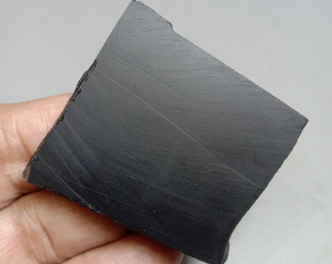 Black Onyx Slab - AAA Quality - Black Stone Slab - Black Chalcedony ...