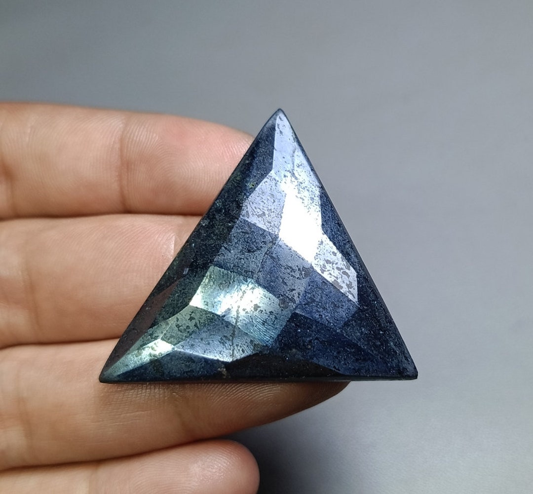 Hematite Hematite Gemstone Energy Crystal Hematite Energy Stone Faceted ...