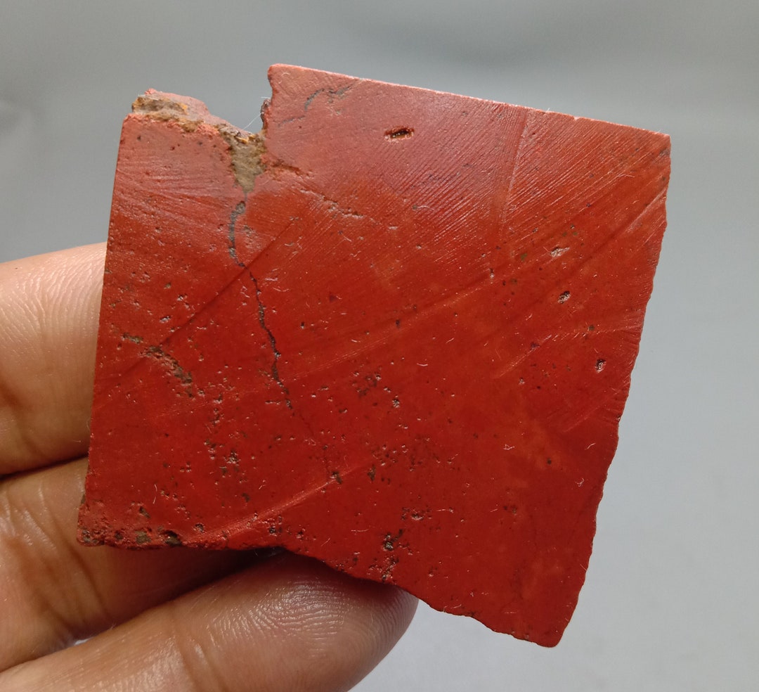 Red Jasper Red Jasper Slab Jasper Raw Stone Lapidary Slab - Etsy