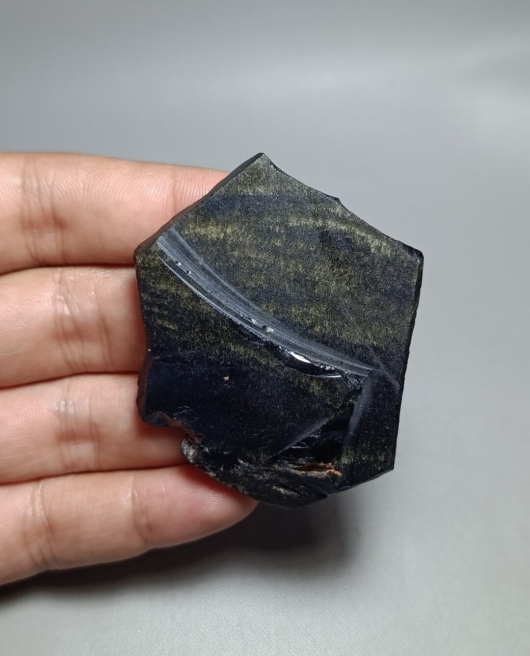 Obsidian Slab AAA Quality Black Obsidian Slab Grief - Etsy