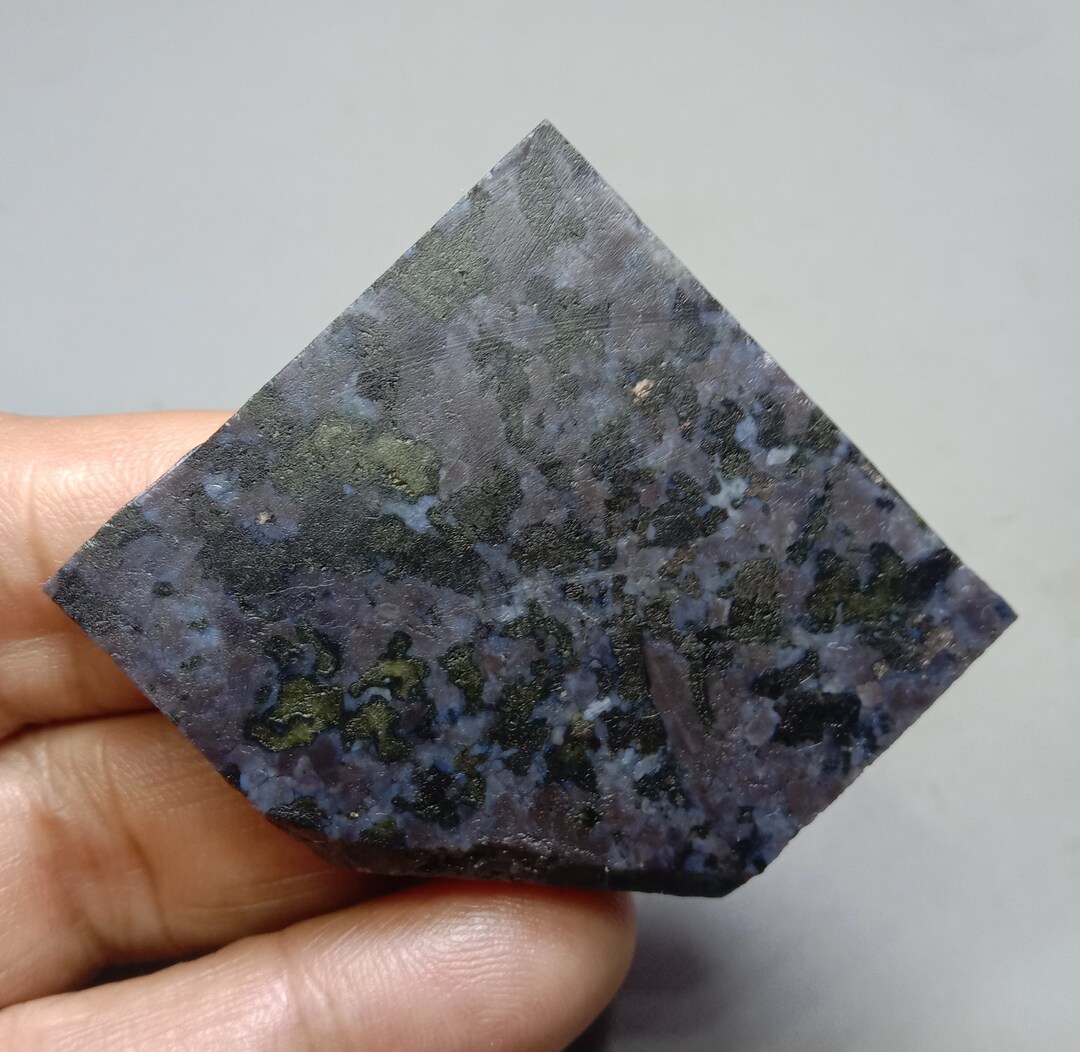 Mystic Merlinite Slab Indigo Gabbro Raw Lapidary Slab Rough - Etsy UK