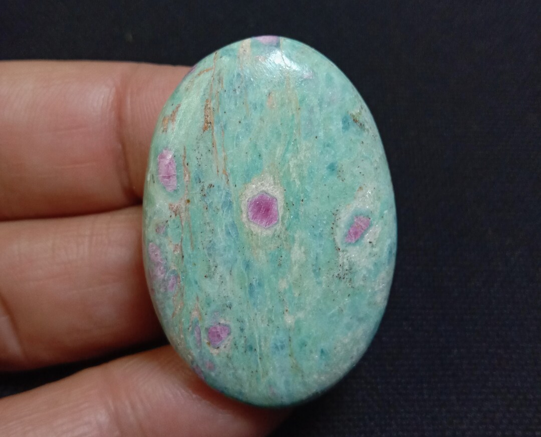 Ruby Fuchite Ruby in Fuchsite Fuchsite Crystal Cabochon - Etsy