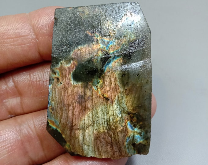Spectrolite - Crystal Slab - Spectrolite Stone Slab - Lapidary ...