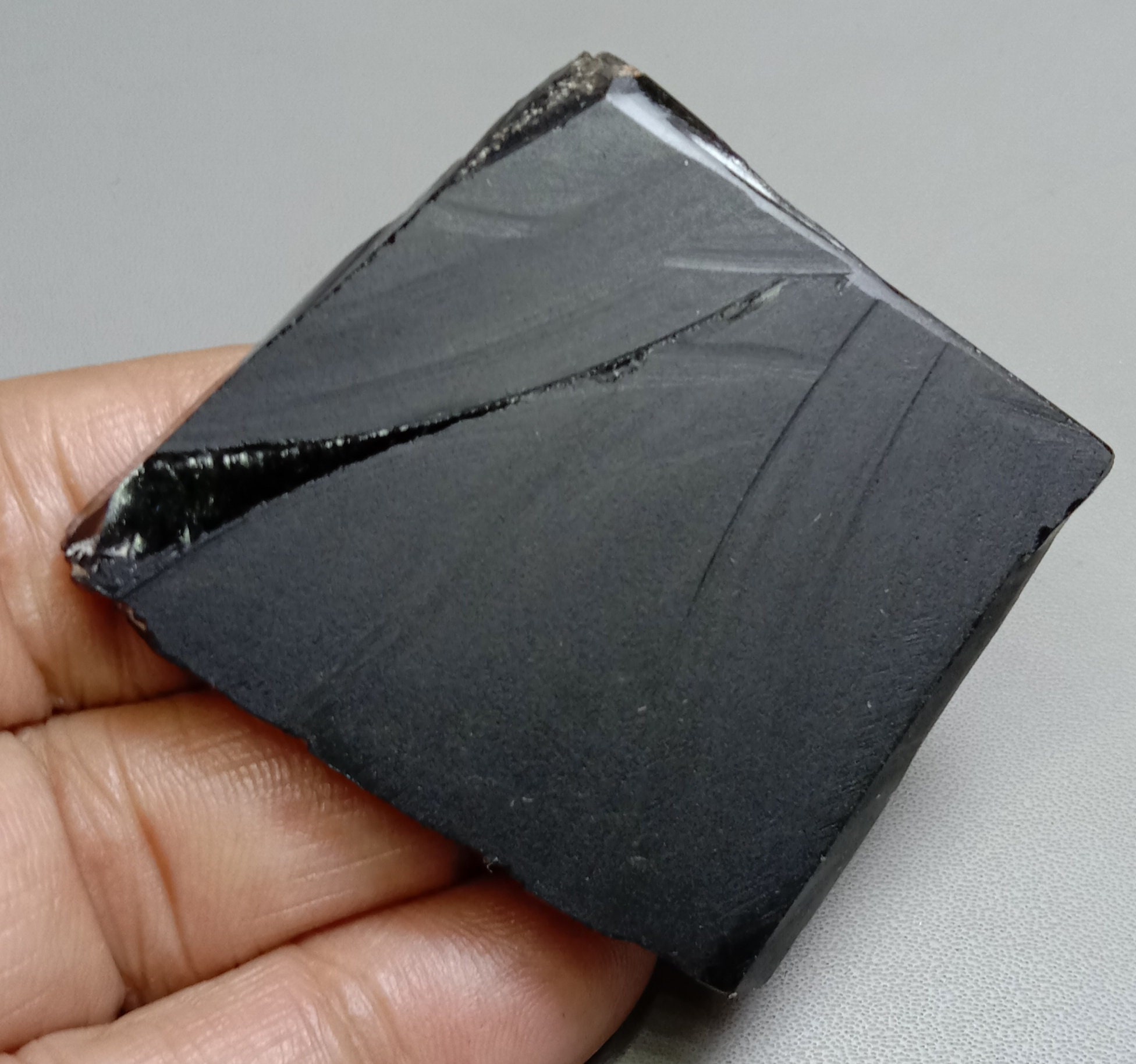 Obsidian Slab AAA Quality Black Obsidian Slab Grief - Etsy