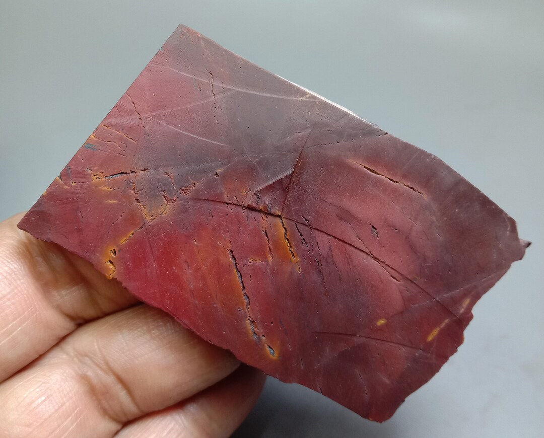 Mookaite Jasper Australian Mookaite Jasper Slab Lapidary Slab Display ...