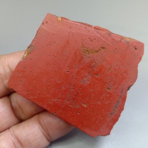 Red Jasper - Red Jasper Slab - Jasper Raw Stone Lapidary Slab ...
