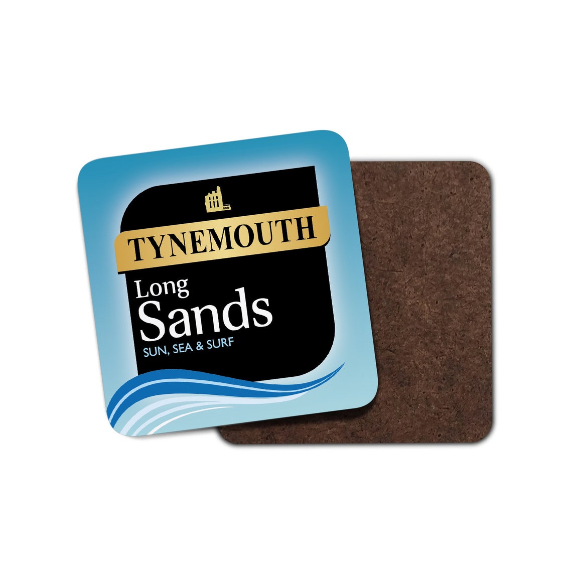 Fake Coast-ers set of 4 - Etsy UK