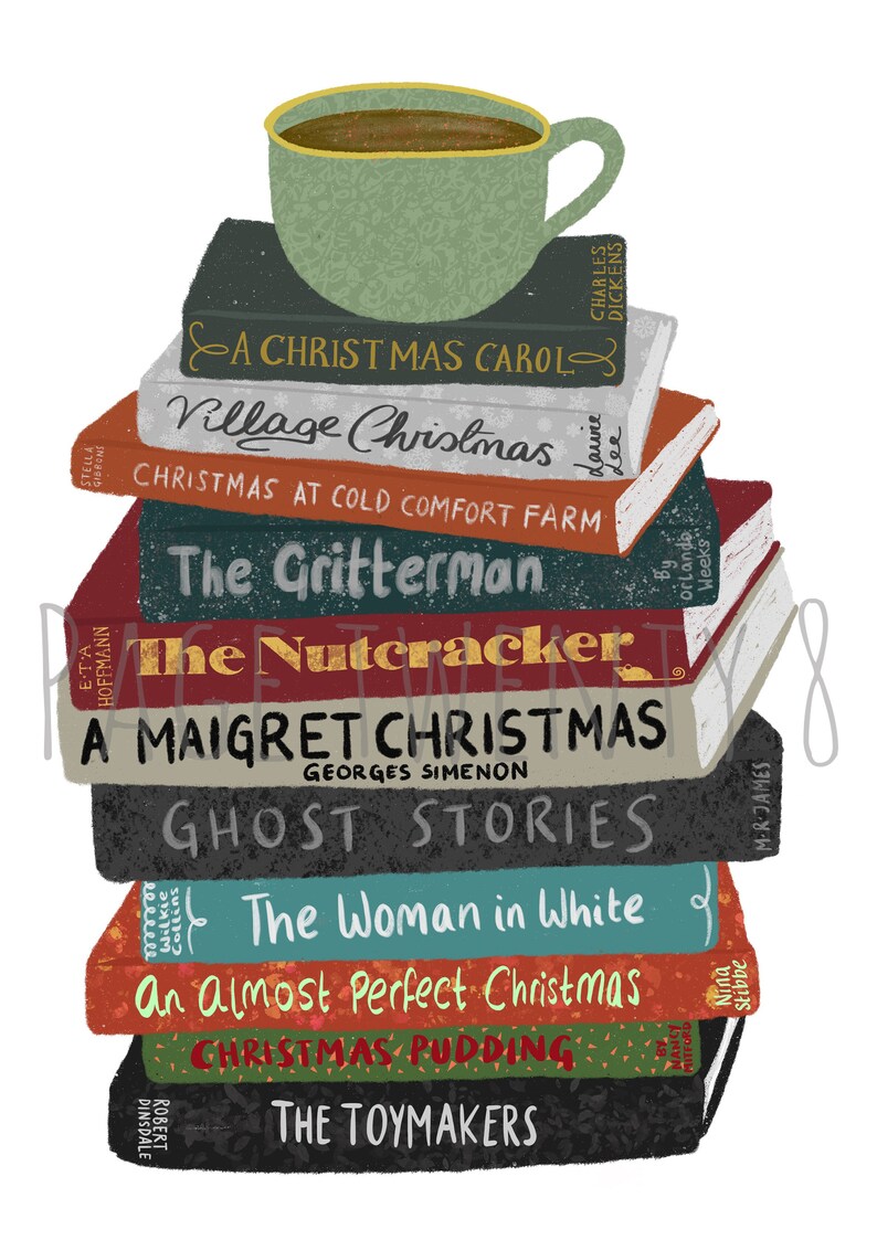 Christmas Novels Holiday Greetings Card Winter Books Cozy Etsy UK christmas-novels-holiday-greetings-card-winter-books-cozy-etsy-uk